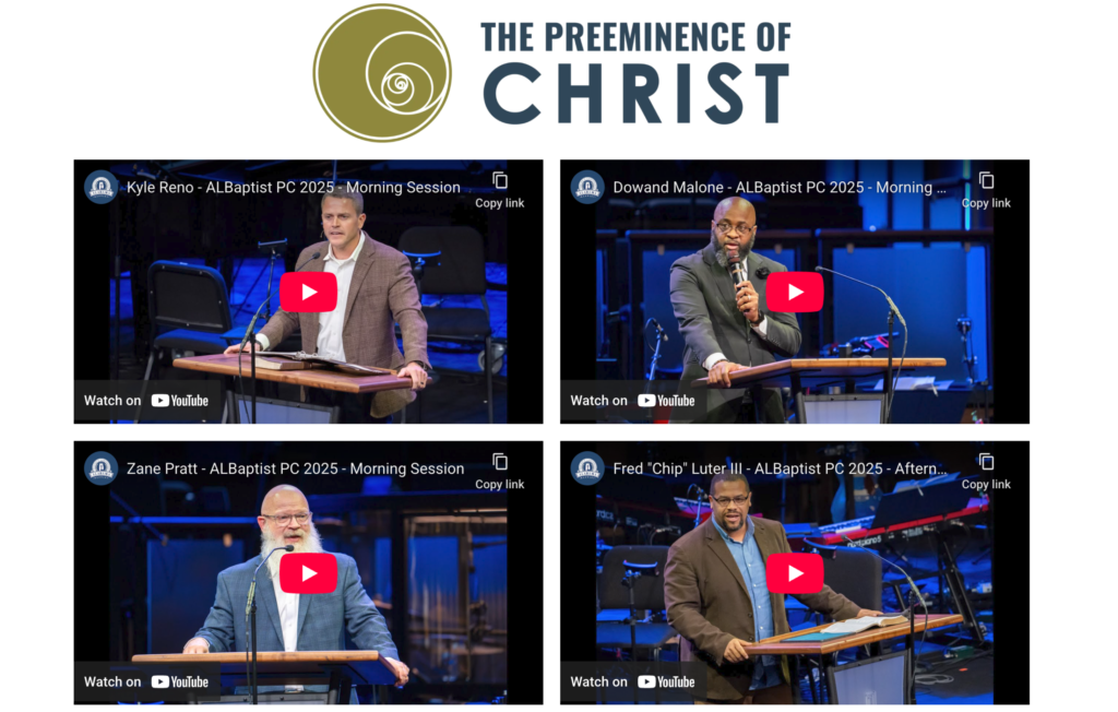 Past Conferences - Alabama Baptist Pastors Conference
